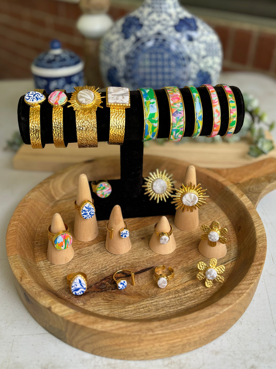 Clay Bracelets & Rings – Clay & Water Jewelry Co.